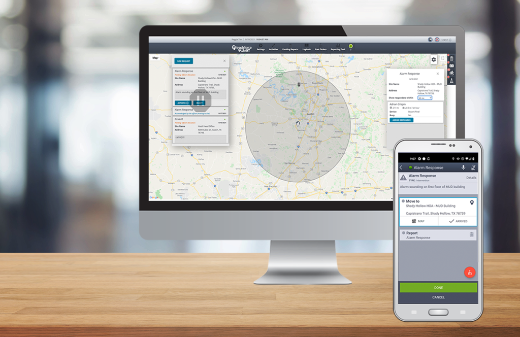 Solutions de sécurité d’entreprise | Trackforce